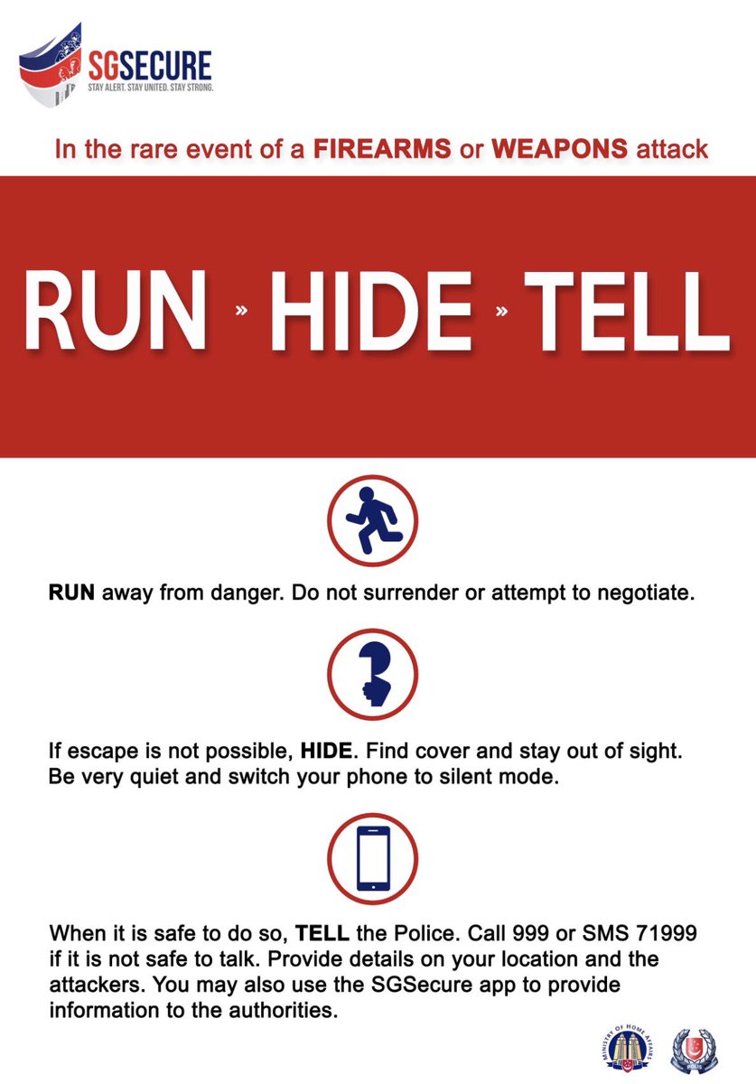 Singapore prepares its citizens for Terrorist attacks… | weehingthong