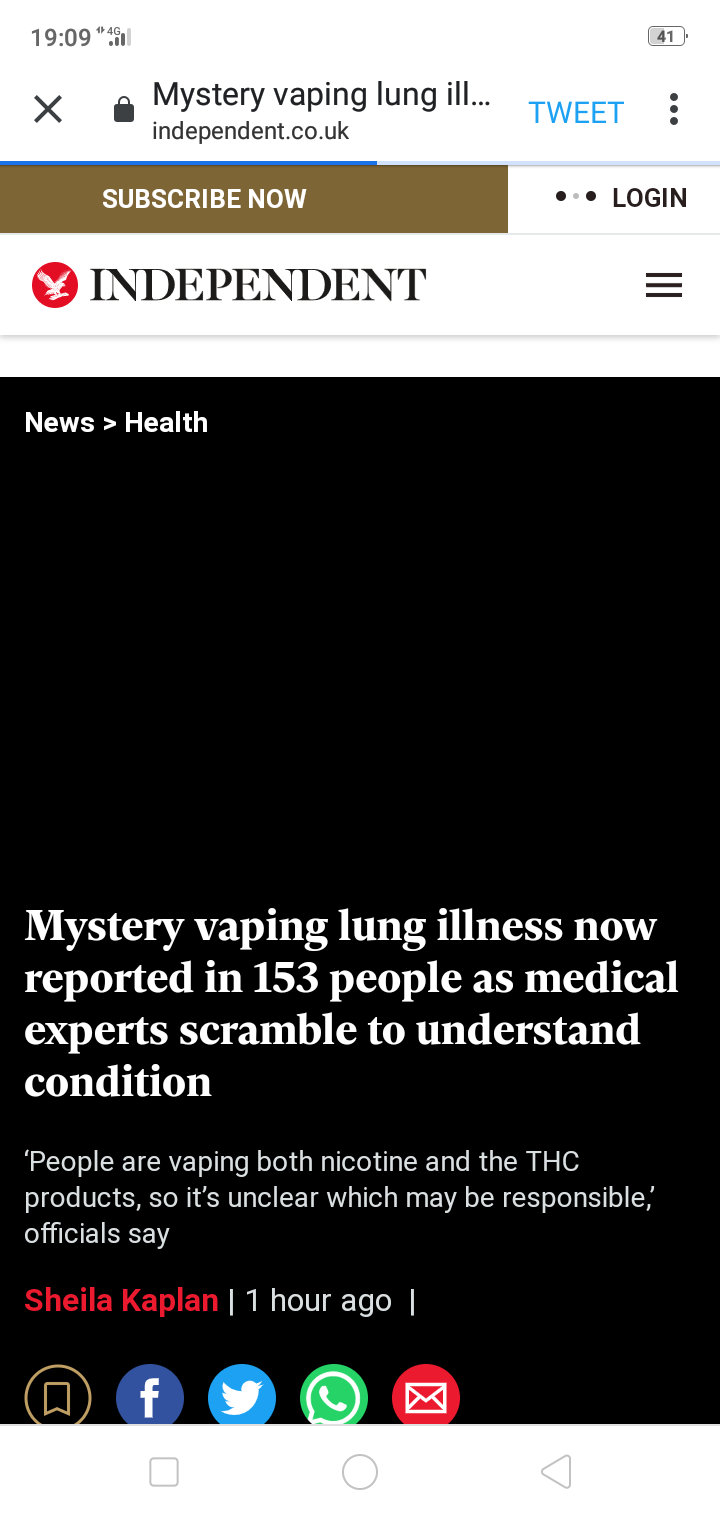 The dangers from Vaping are real! | weehingthong