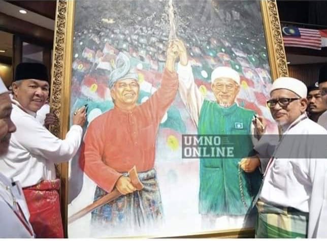 What are PAS and UMNO telling everyone when they together raised the ...